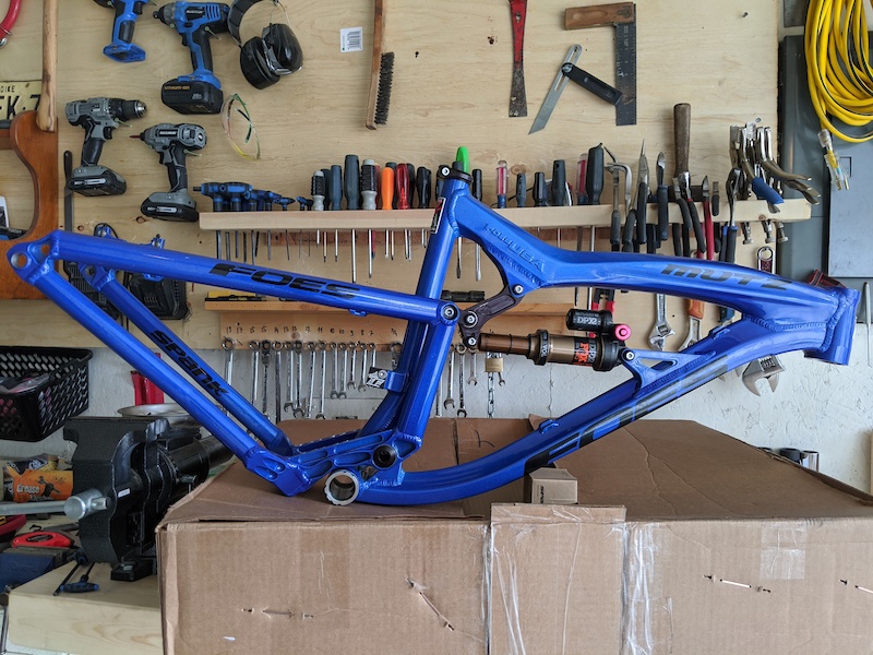 2018 Foes Mutz Full Suspension Fat Frame - Size Medium For Sale