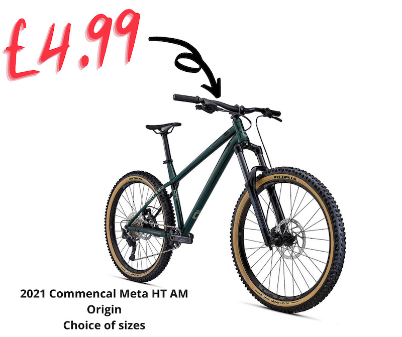 2021 WIN A Commencal Meta HT AM Origin For Sale