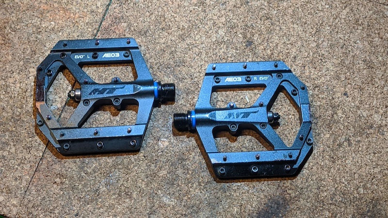 2020 HT Components AE03 Evo Pedals Black For Sale
