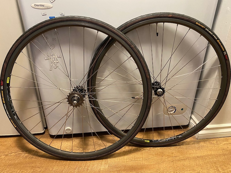 2019 Mavic Open Pro Eno Flip-Flop SS Wheelset For Sale