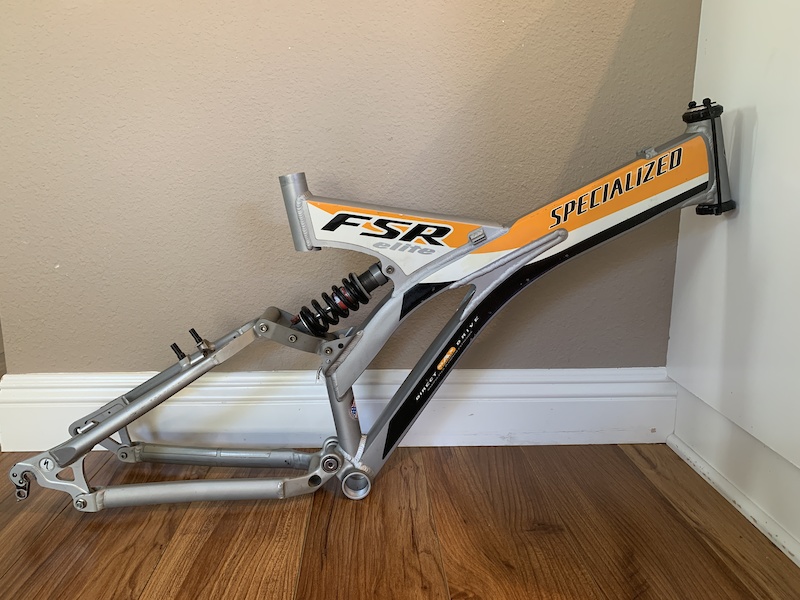 1999 Specialized FSR Elite Max Backbone Frame, Medium For Sale