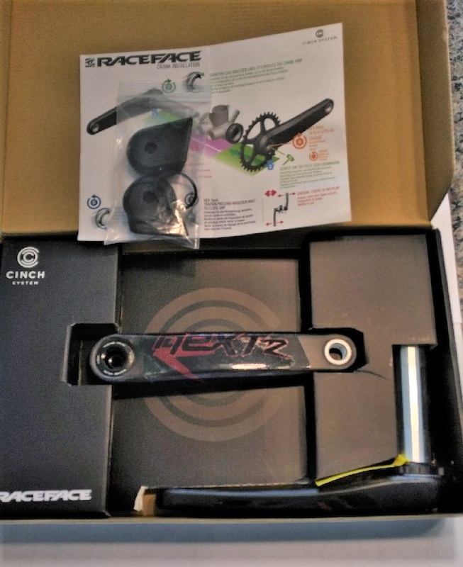 2019 New Race Face Next R Carbon Cranks 175mm For Sale