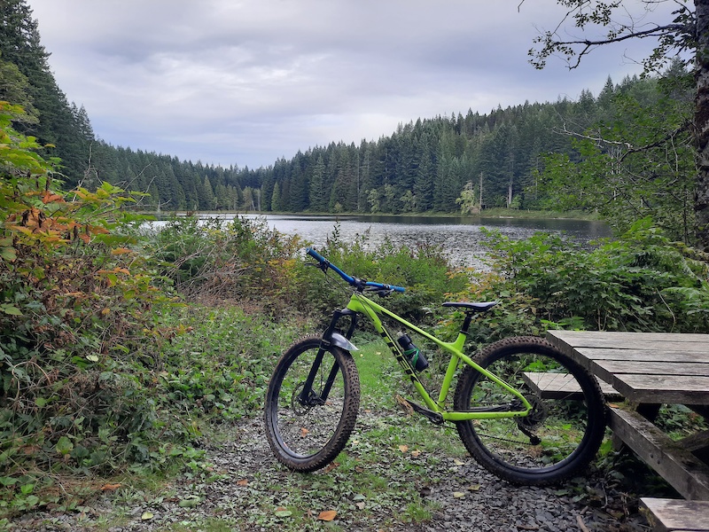 Access Mountain Biking Trail - Campbell River, BC