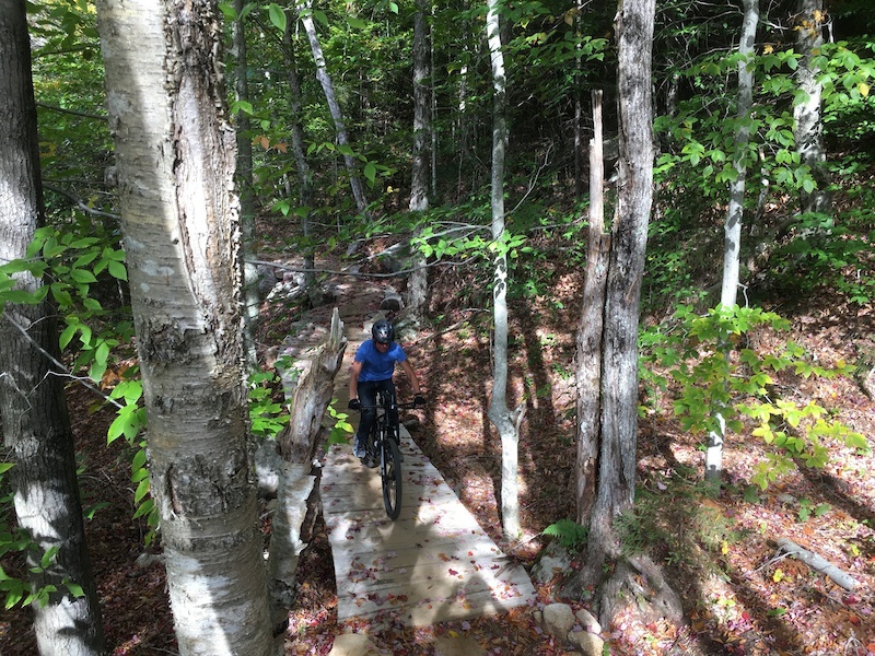 Road Trip Mountain Biking Trail - Old Forge, New York