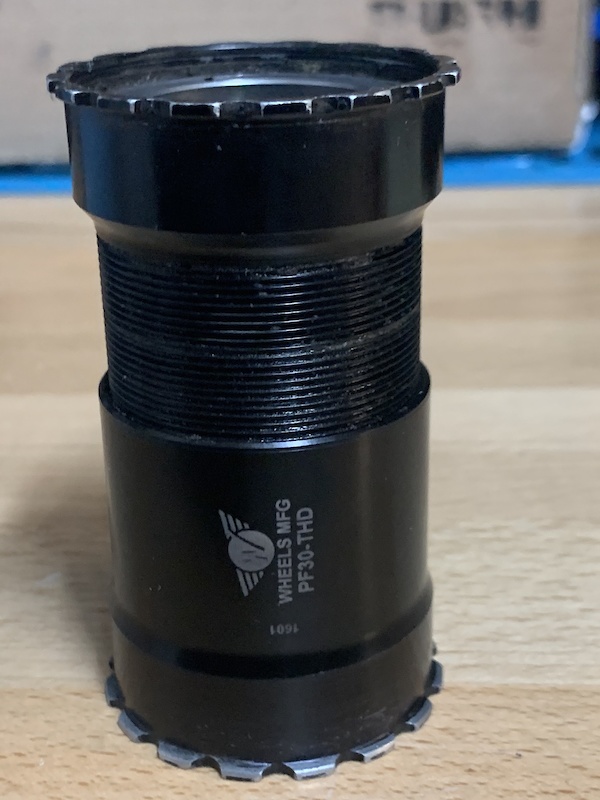 2018 Wheels Mfg PF30-THD Press fit to threaded BB For Sale