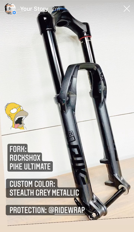 2020 Rockshox Pike RCT3 Ultimate Debonair with C1 Airspring For Sale