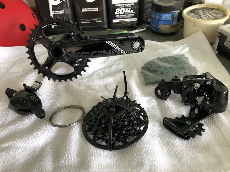 2020 Sram DH drivetrain off V10 S build For Sale