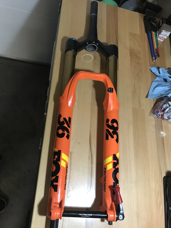 2020 Fox 36 Float Factory Grip 2 - Orange For Sale