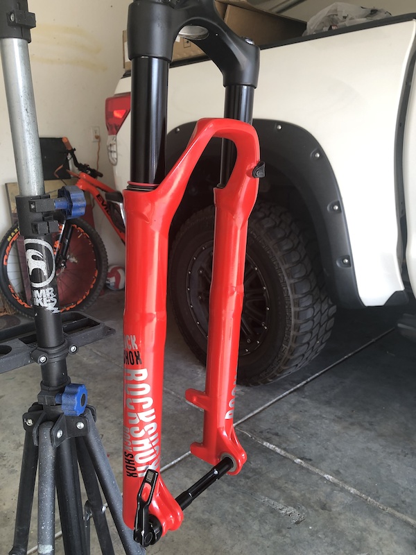 2018 ROCKSHOX RECON RC GOLD - Custom Red For Sale