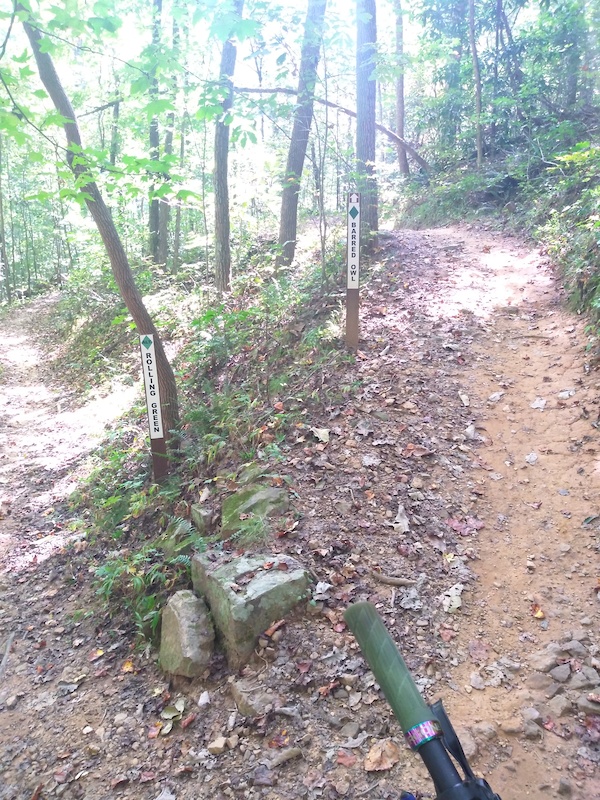 Barred Owl Mountain Biking Trail - Collegedale, Tennessee
