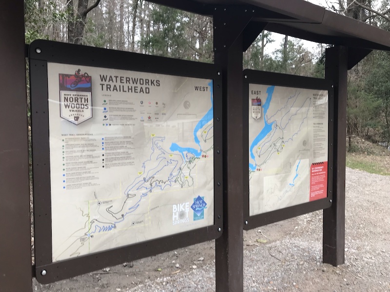 Waterworks Mountain Biking Trail - Hot Springs, Arkansas
