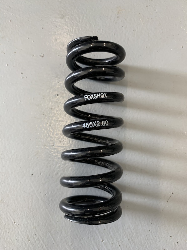 2012 FOX STEEL REAR SHOCK SPRING 450X2.8” STROKE For Sale