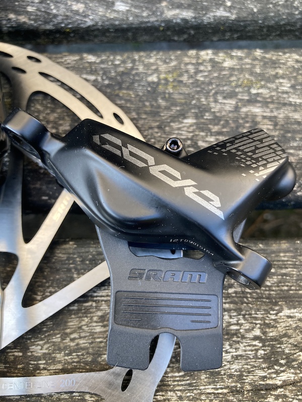 2021 Sram Code R Hydraulic brake set with rotors For Sale