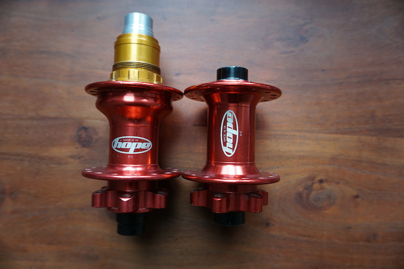 Hope Evo Pro2 Hub Set w/ XD Driver - Red For Sale