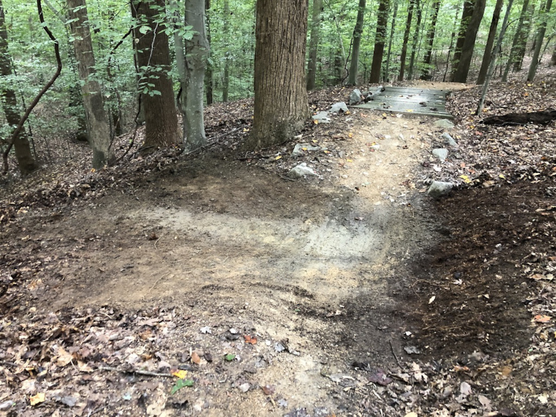 Black Loop 2nd Bypass Mountain Biking Trail - Fairfax Station