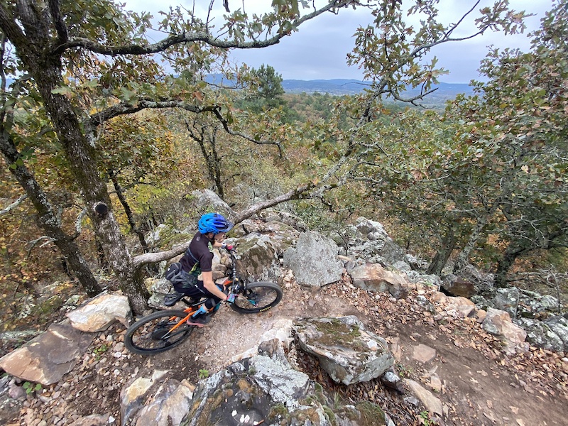 15 miles of Pinnacle Mountain Biking Route | Trailforks