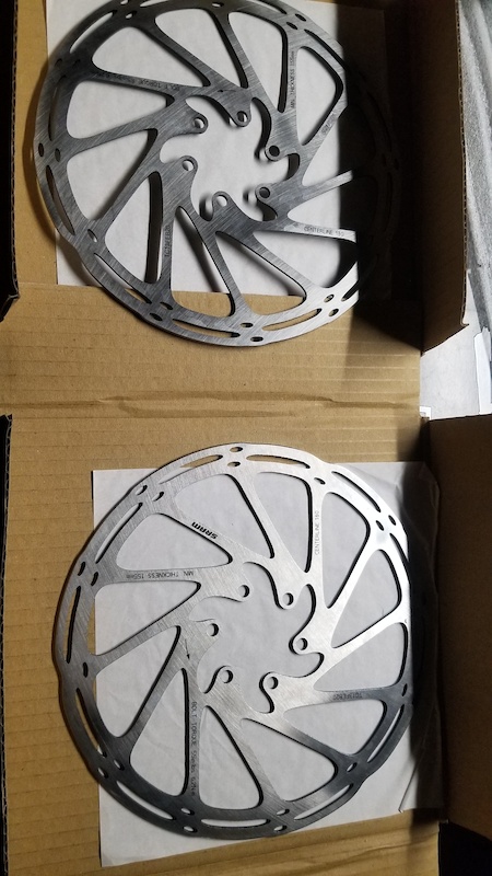 2020 Sram Level Brakes + Centerline Rotors 180mm (F&R) For Sale