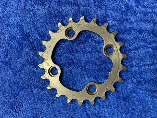 2011 Shimano XTR 22 tooth chainring 104 bcd FREE SHIPPING For Sale
