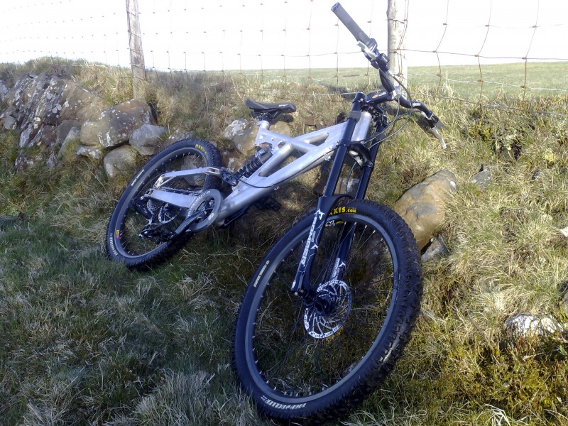 coyote dh3 at my bike in Brynmawr, Wales - photo by smash3000 - Pinkbike