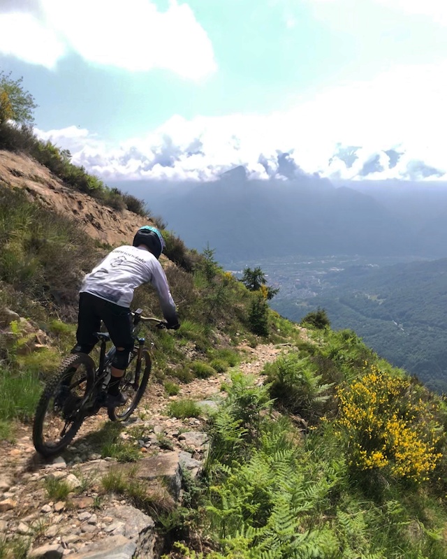Alpe Reso single track Mountain Biking Trail