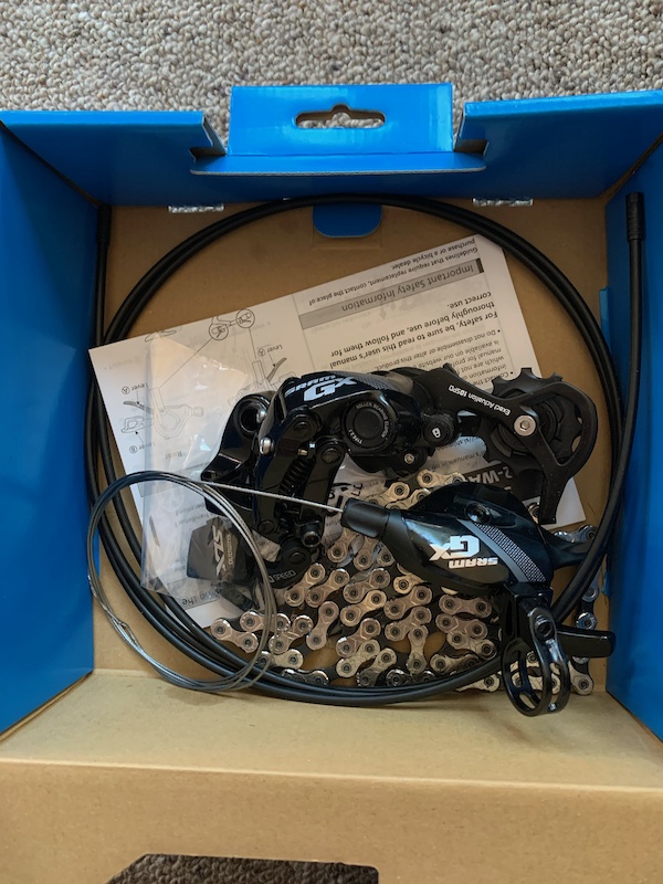 2019 New SRAM GX 10 sp SC derailleur, shifter, chain, cable For Sale