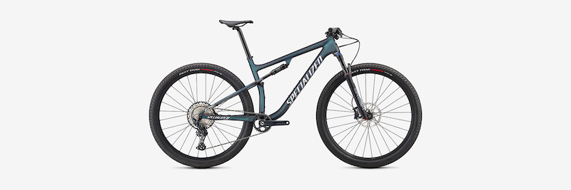 2021 Secialized Epic Comp Carbon Green Chameleon Medium For Sale