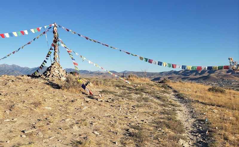 Treadstone (Prayer Flags) Mountain Biking Trail - Eagle Mountain