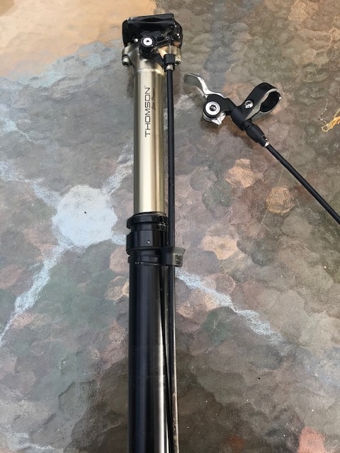 External Thomson Elite Dropper Post w/Lever For Sale