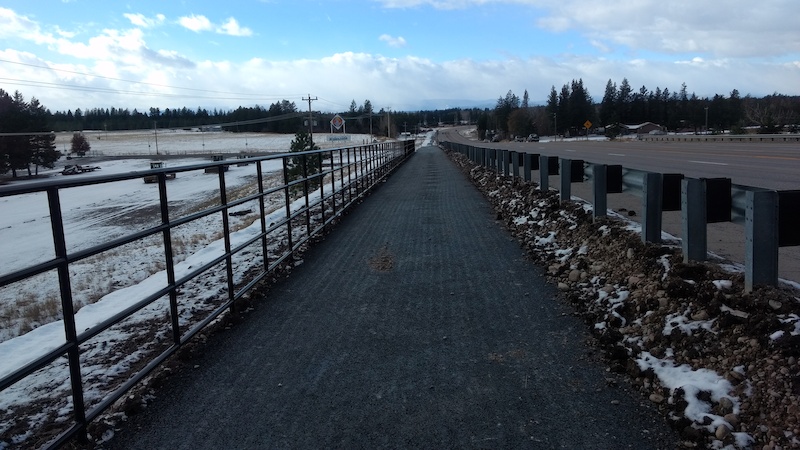 Gateway to Glacier Bike Path Mountain Biking Trail - Columbia Falls, MT