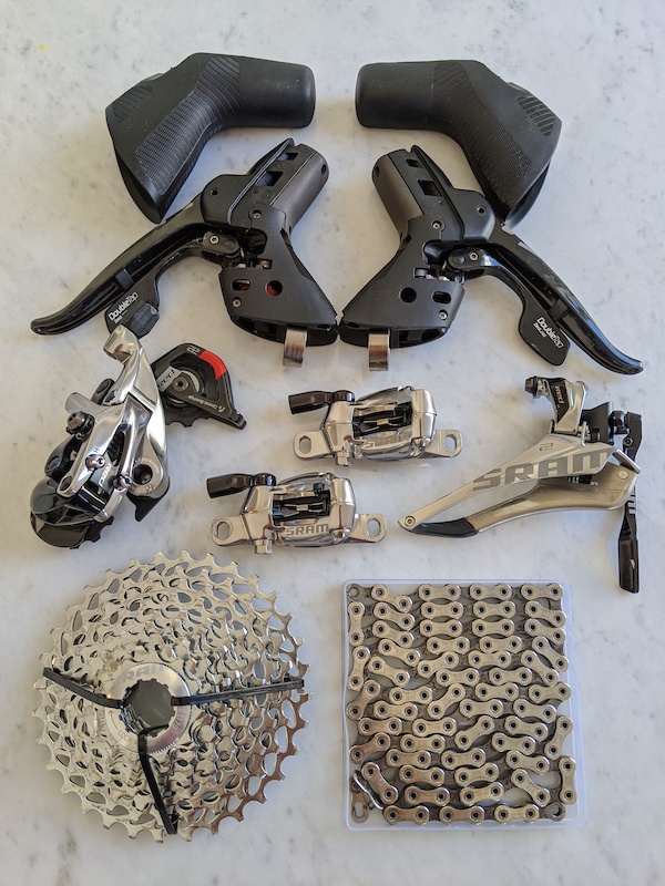 Full SRAM Red 22 Hydraulic Groupset For Sale