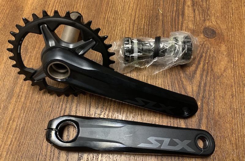 2020 -2696- Shimano SLX Crankset 1x FC-M7100 68/73mm 170mm For Sale