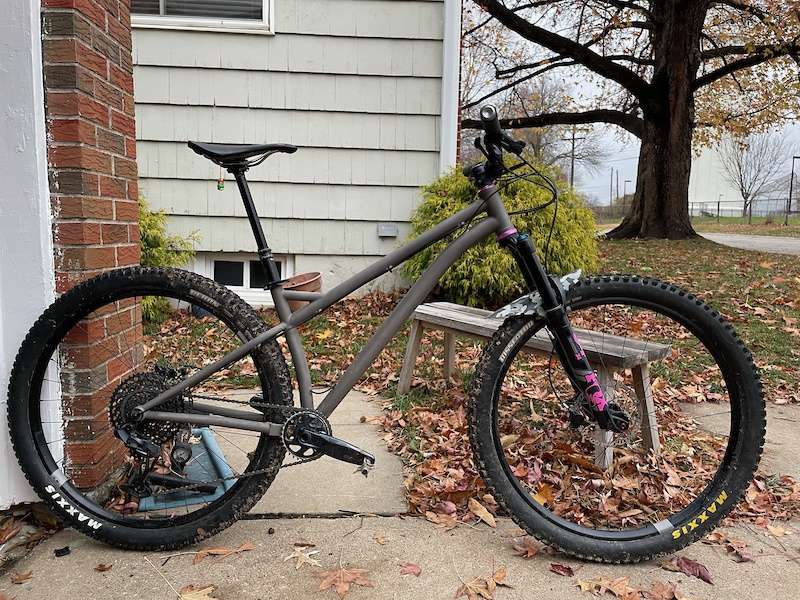 2020 BIG PRICE DROP: Large Titanium Hardtail Mtb w/GEO For Sale