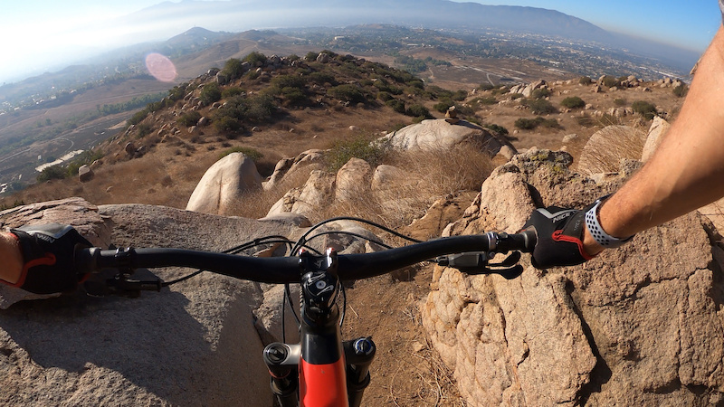 Wyle Rocket Experiment Mountain Biking Trail - Norco, CA