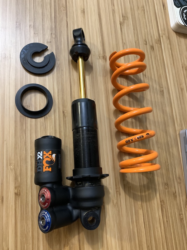 2017 Fox Factory DHX2 + SLS Spring For Sale