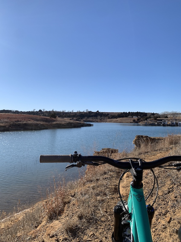Marina Loop Mountain Biking Trail - Salina, Kansas