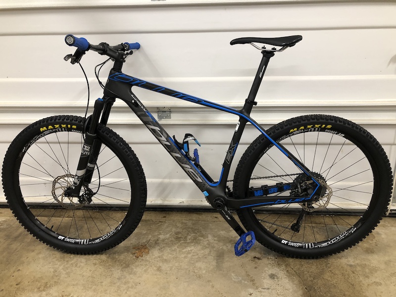 2017 Blue Crew EX Carbon XC Race bike Large For Sale