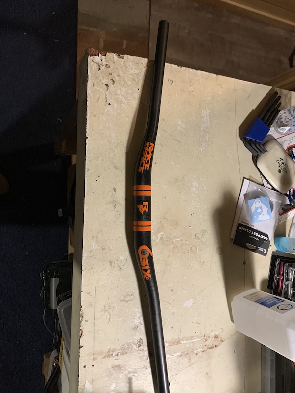 Race Face SIXC Orange Carbon Riser Bars 780mm For Sale