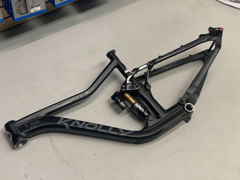 2020 Knolly Fugitive LT Frame & Shock Ano Black L For Sale