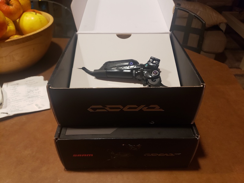 2021 SRAM Code RSC Brakes - Front/Rear - NIB, rainbow bolts For Sale