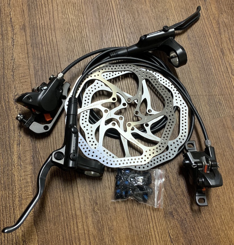 -2707- Shimano MT200 Brakset Hydraulic 160mm Disc For Sale