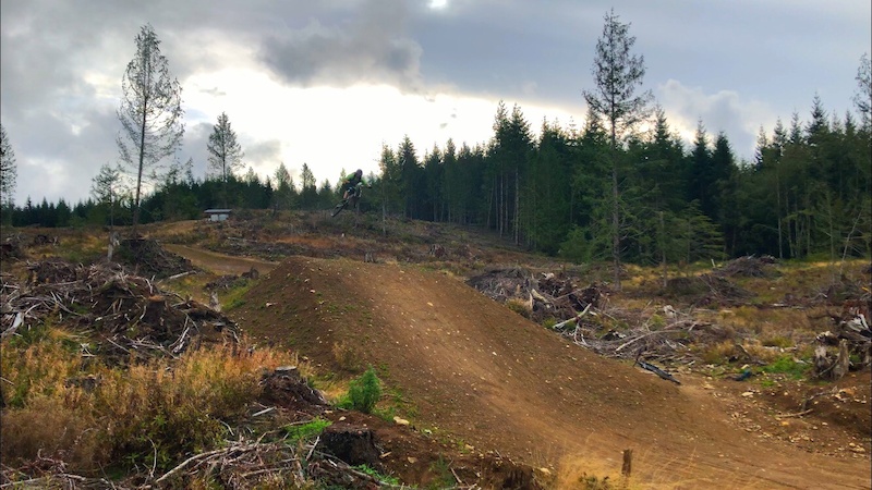 Blue Steel Mountain Biking Trail - Bellingham, Washington