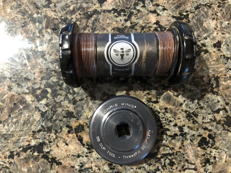 Chris King BSA30 Bottom Bracket w/Installation Tool For Sale