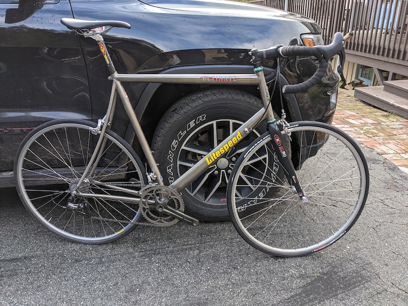 2002 Litespeed Ultimate titanium with Campagnolo For Sale