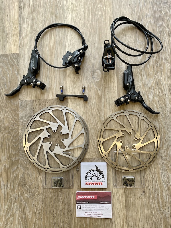 2020 Sram G2 RSC hydraulic disc brakes set front & rear For Sale
