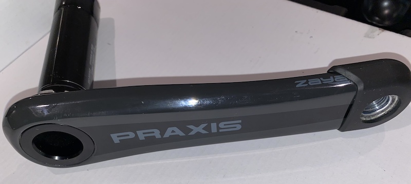 2020 Praxis Carbon Cranks - 165mm + 42T Chainring For Sale