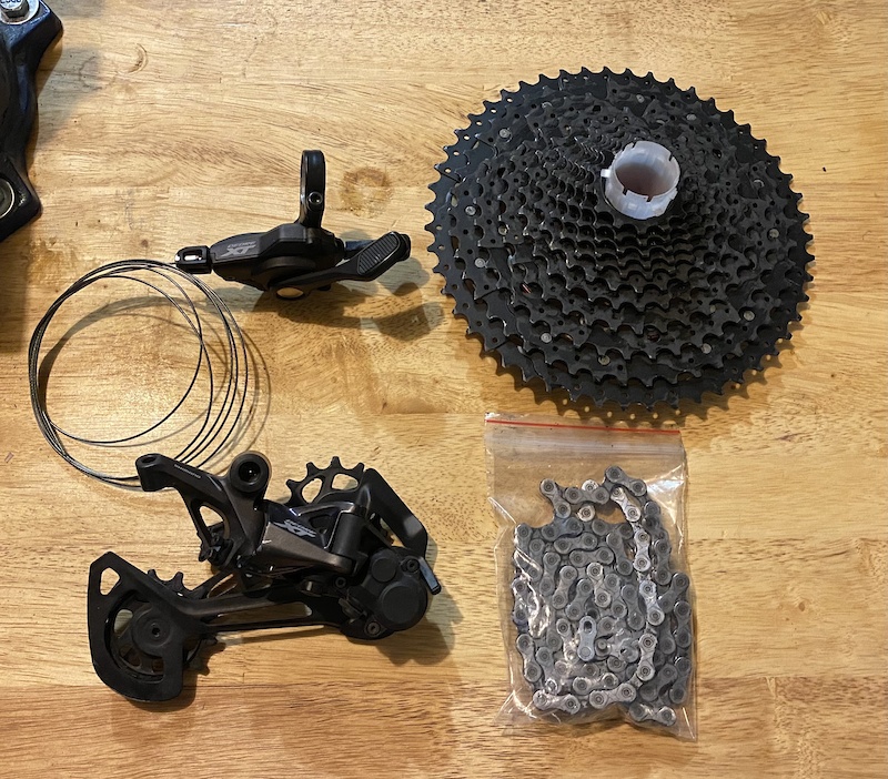 2020 Shimano XT 12 speed mini-group (Sunrace cassette) For Sale