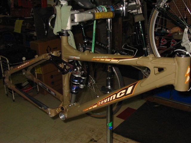 2004 Devinci Bonzai Frame w/Fox Talas Rear For Sale