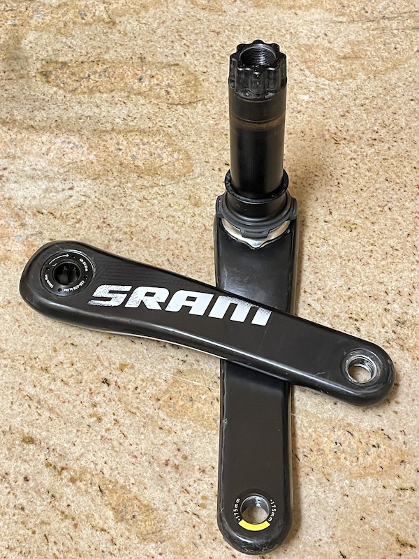 2015 SRAM BB30 Carbon Crankset w/Chainring For Sale