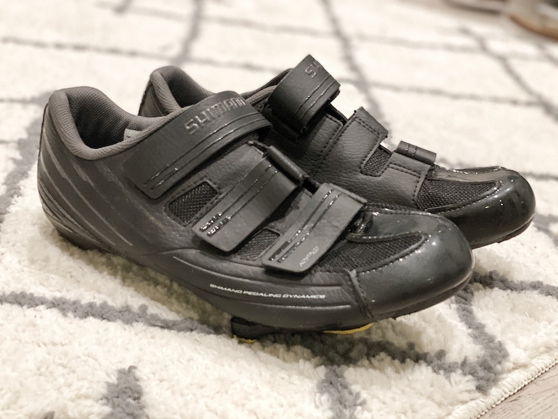 2018 Shimano clip on pedals with cleats For Sale
