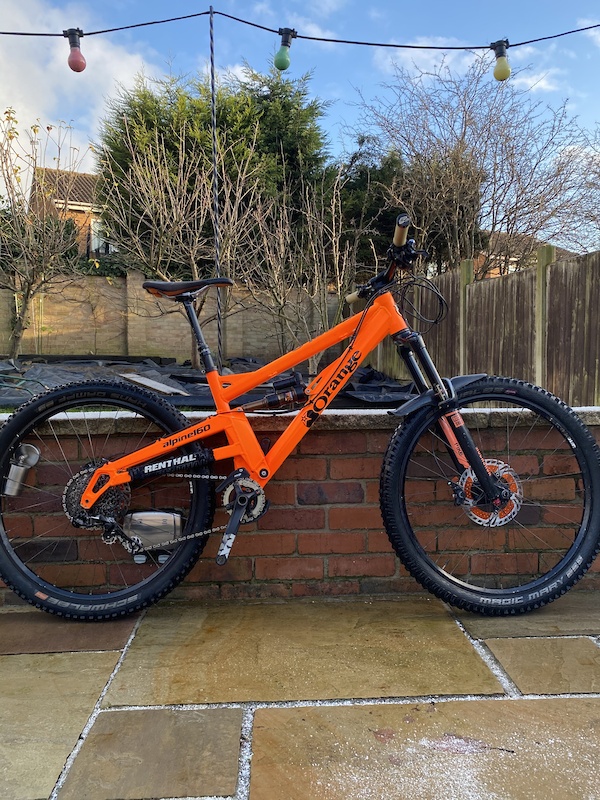 2015 Orange alpine 160 S For Sale